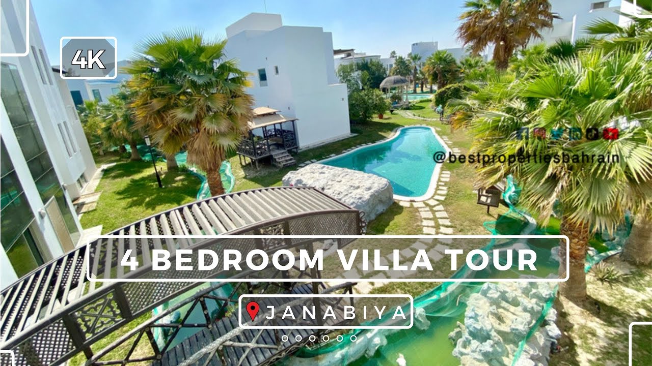 Beautiful 4 Bedrooms Villa in Unique Compound - Janabiya , Bahrain ...