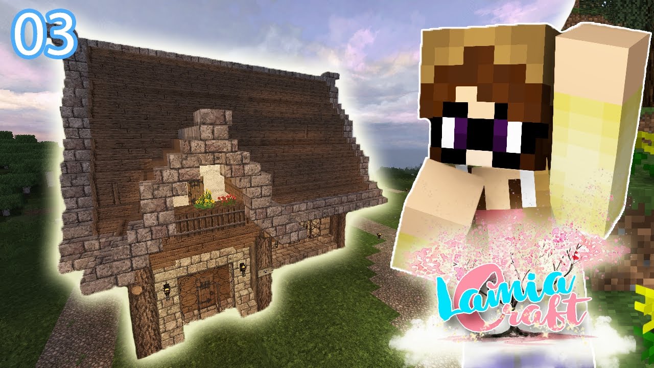LAMIA TAVERN SPEED BUILD | Minecraft SMP | LamiaCraft | Part 3 - YouTube