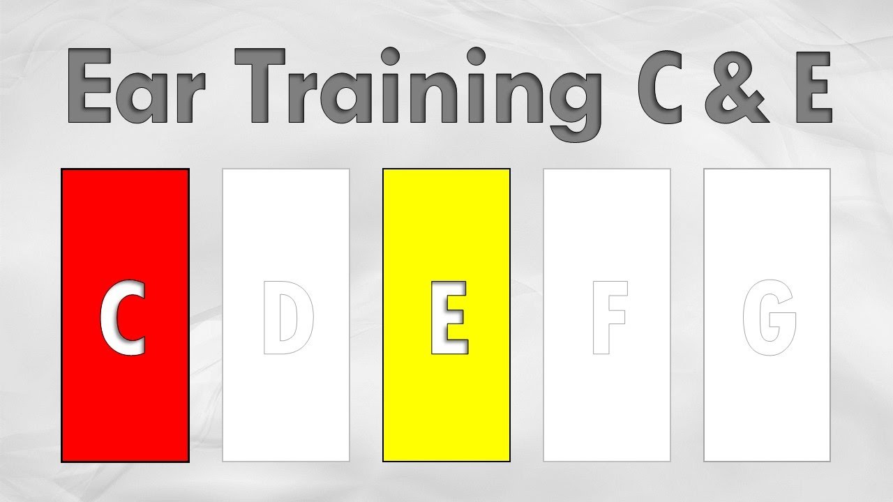 Ear Training for Kids | C and E | Fun Pitch Matching Game - YouTube