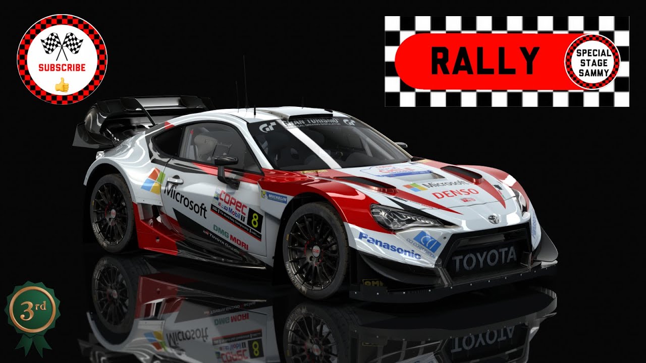 Toyota GT86 Rally Gr. b - Wales Rally S1 - Assetto Corsa - YouTube