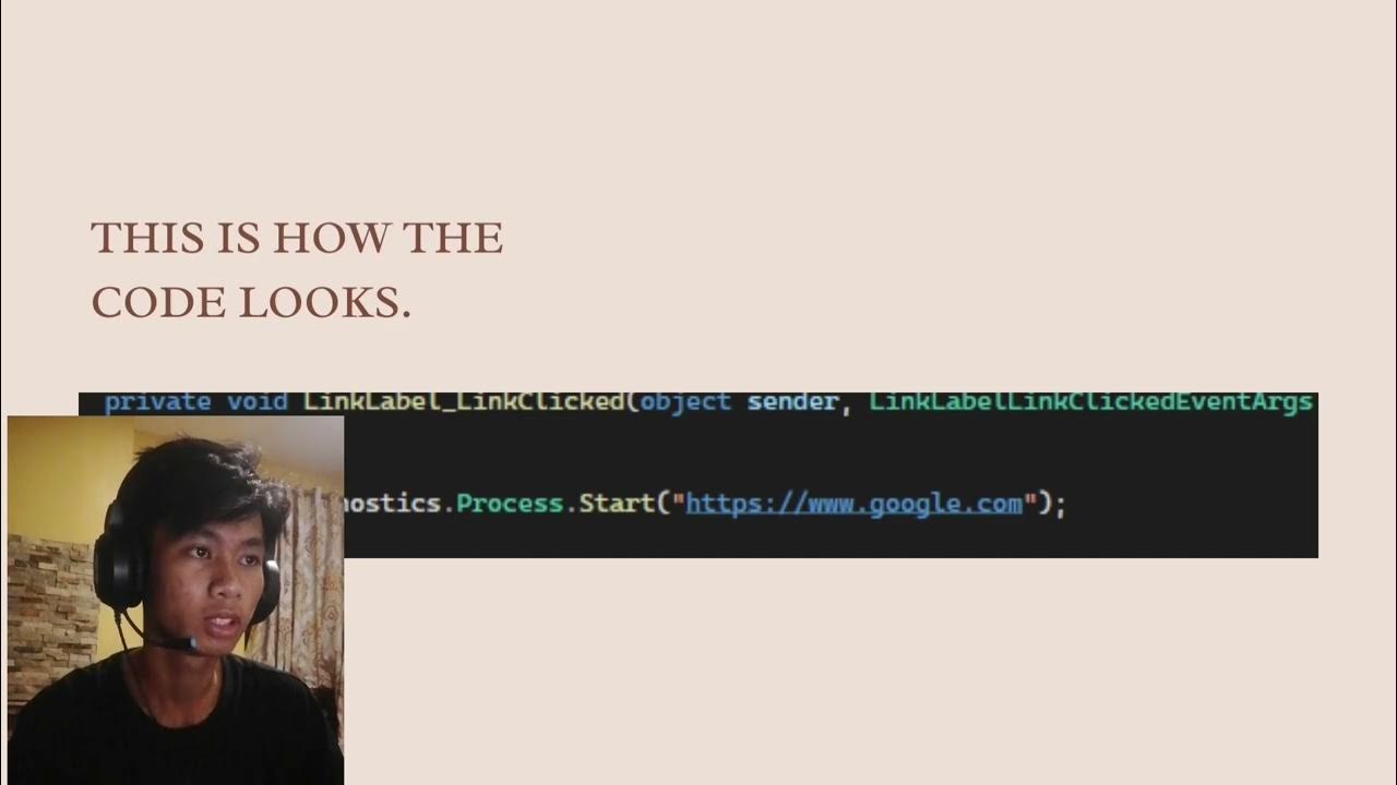 Link Label - C# Windows Forms Controls - YouTube