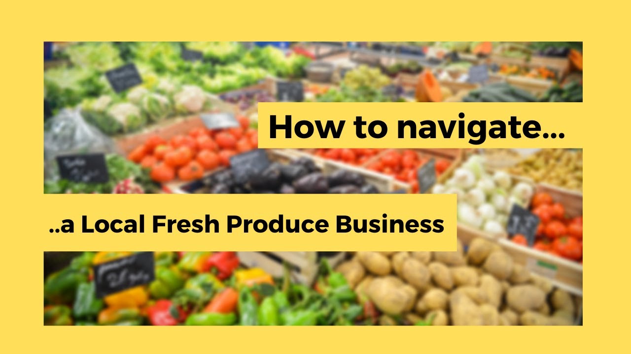 Navigating a fresh produce business at William's Grocery - YouTube