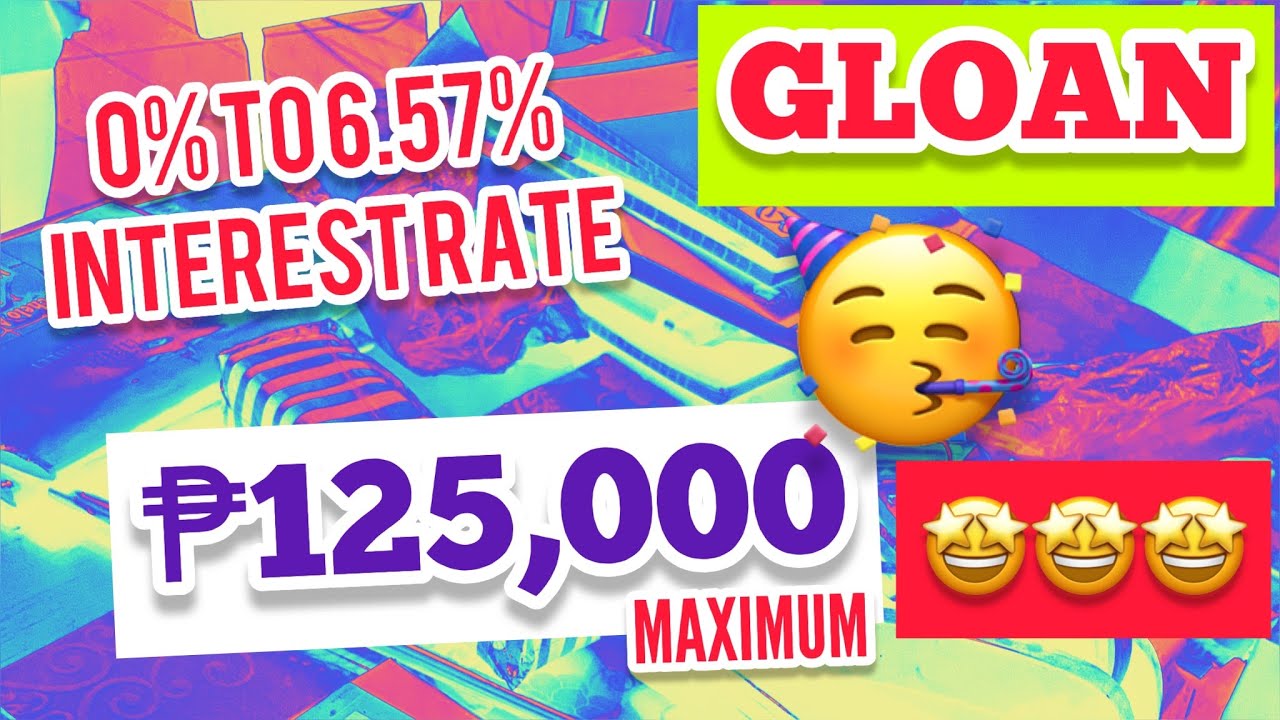 GLOAN 2022 HOW MUCH INTEREST RATE AND LOANABLE AMOUNT? - YouTube