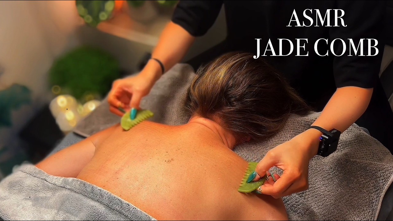 Ultimate ASMR Jade Comb Hair Play, Relaxing & Sleep Inducing (No ...
