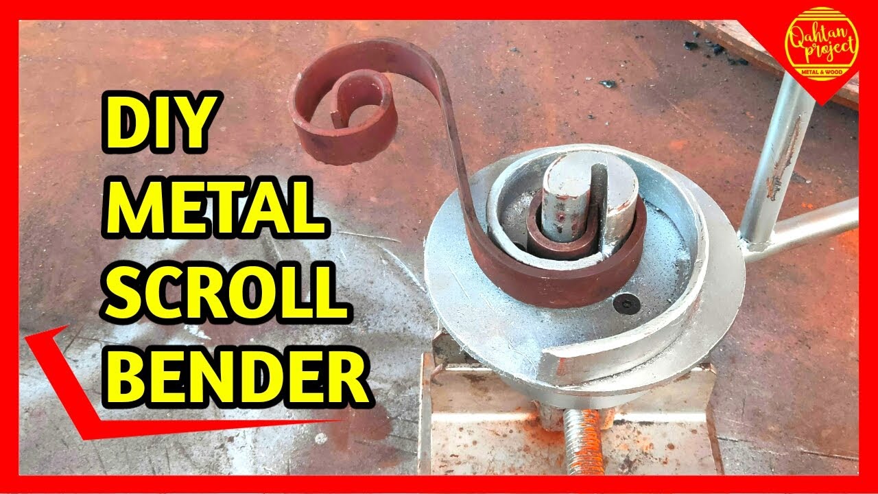 WOW. Make A Metal Scroll Bender | DIY - YouTube