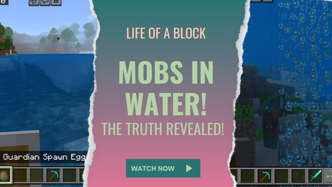 Can a Mob Spawn in Water? The TRUTH in Minecraft! - YouTube