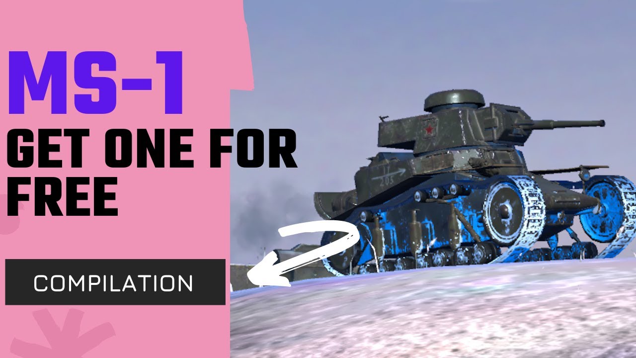 MS-1 Get one for free in WOT Blitz Event - YouTube