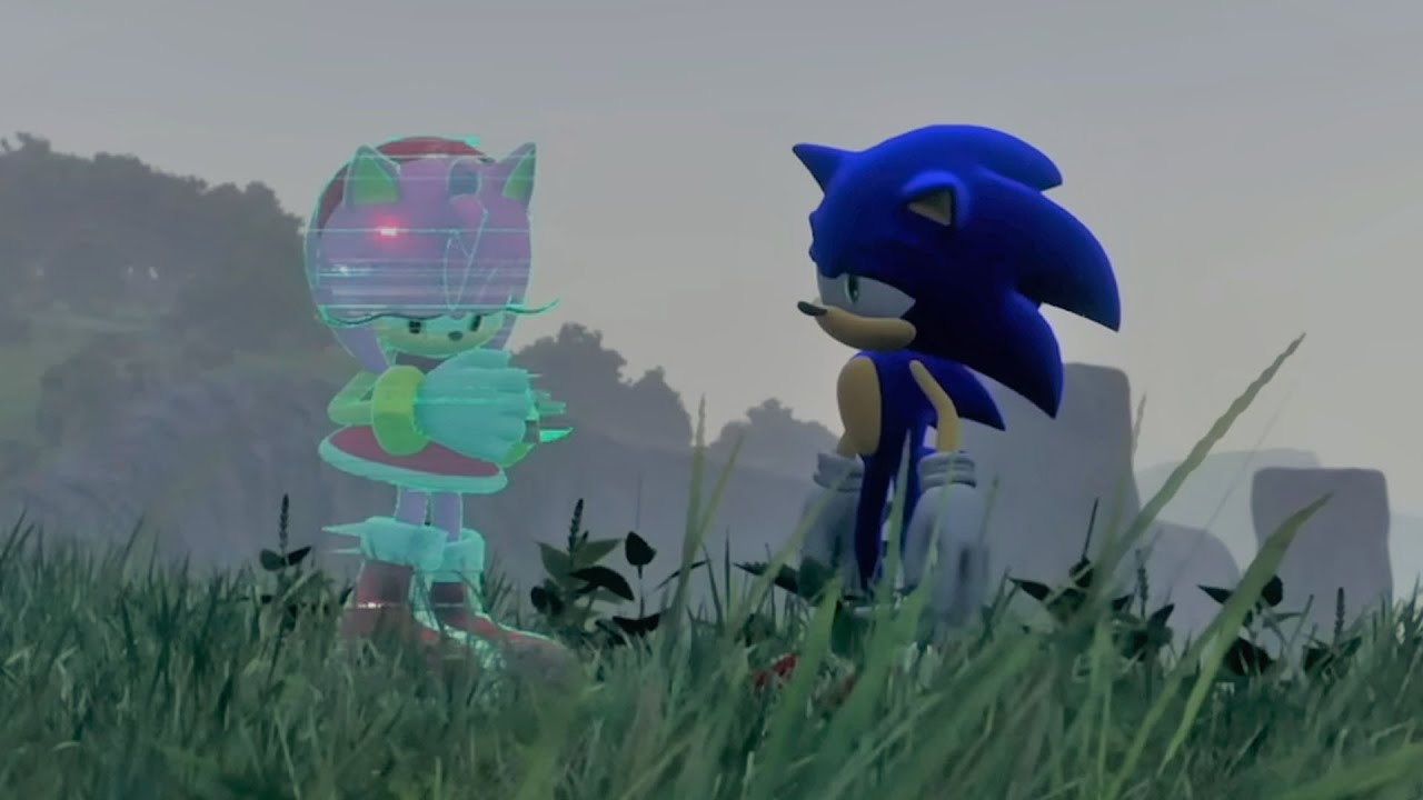 Best Sonic and Amy scene in Sonic Frontiers - YouTube