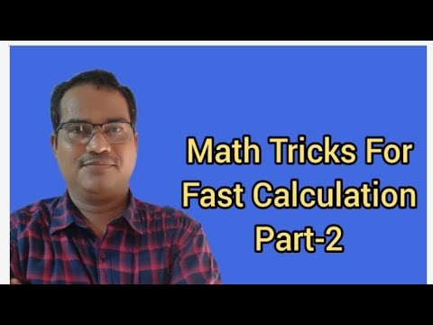 Math Tricks For Fast Calculation Part 2 #Sai Education# - YouTube