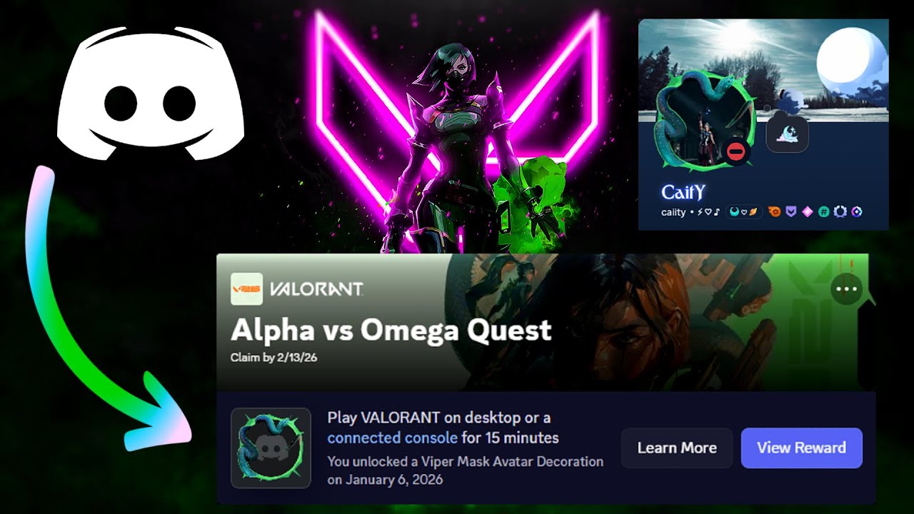💚 Discord • Yeni Bedava Valorant Viper Dekorasyonu Nasıl Alınır ...