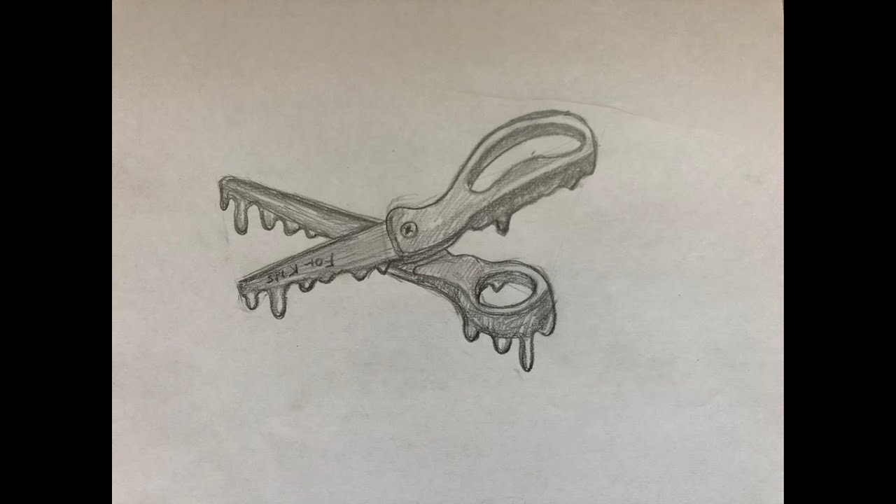 Teaching Through the Pandemic: Surrealistic Melting Scissors - YouTube