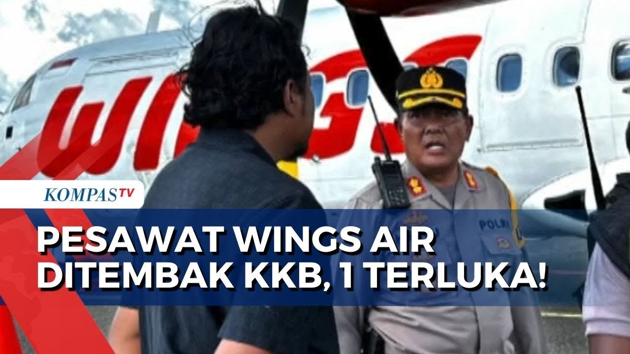 KKB Tembak Pesawat Wings Air Bawa 36 Penumpang - YouTube