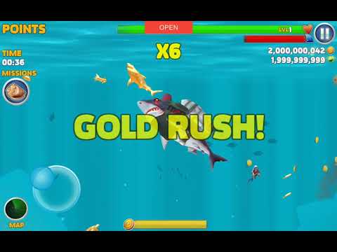 Hungry shark mod menu by rebel modz - YouTube