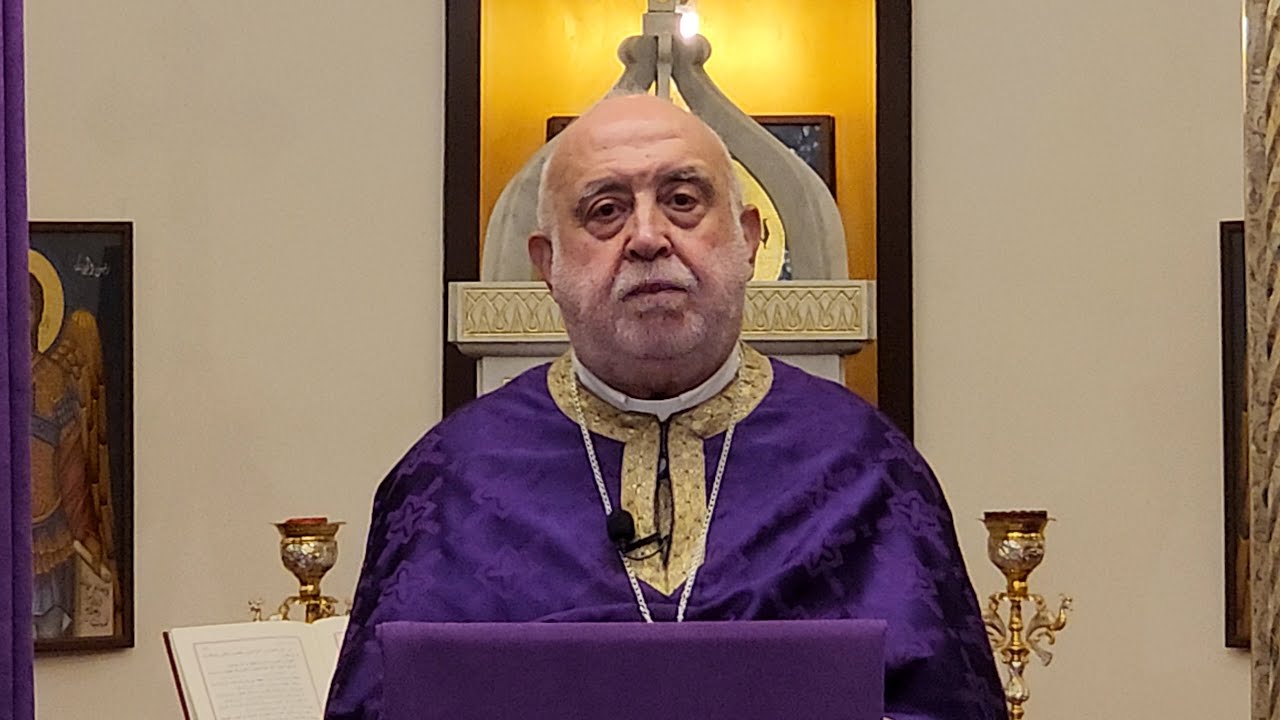 Father Boulos Wehbe | إنجيل وعظة أحد السجود للصليب | المتقدّم في الكهنة ...