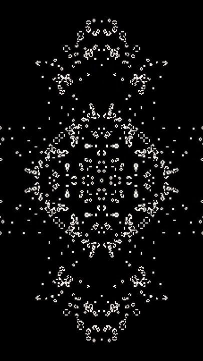 Game Of Life Calm Coding Gameoflife Relaxing Satysfying Simulation Visual Mesmerizing