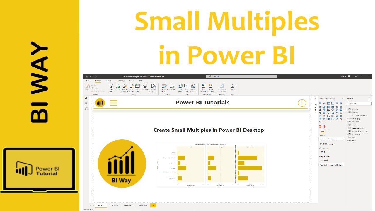 Small Multiples in Power BI - YouTube