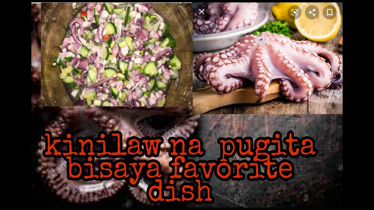 Kinilaw na pugita - YouTube