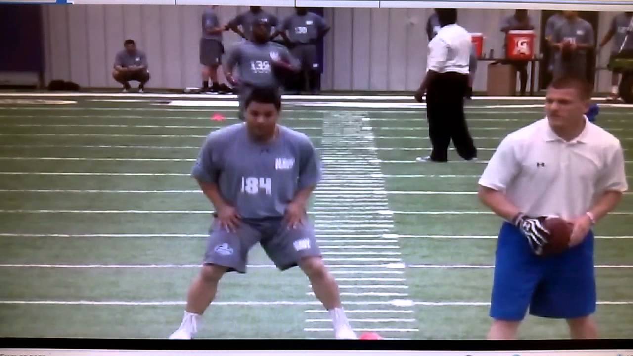 NFL COMBINE AJ ROSA - YouTube