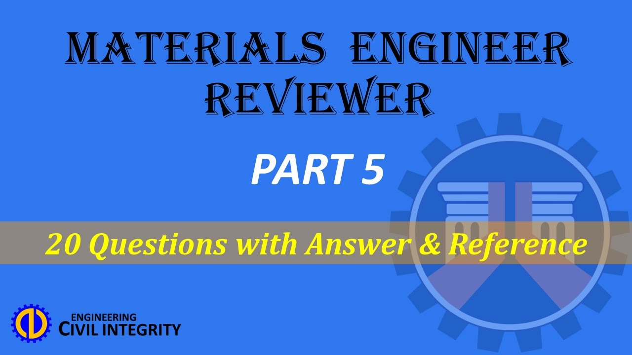 Materials Engineer Reviewer Part 5 - YouTube