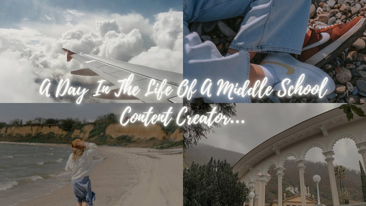A Day In The Life Of A Middle School Content Creator… - YouTube