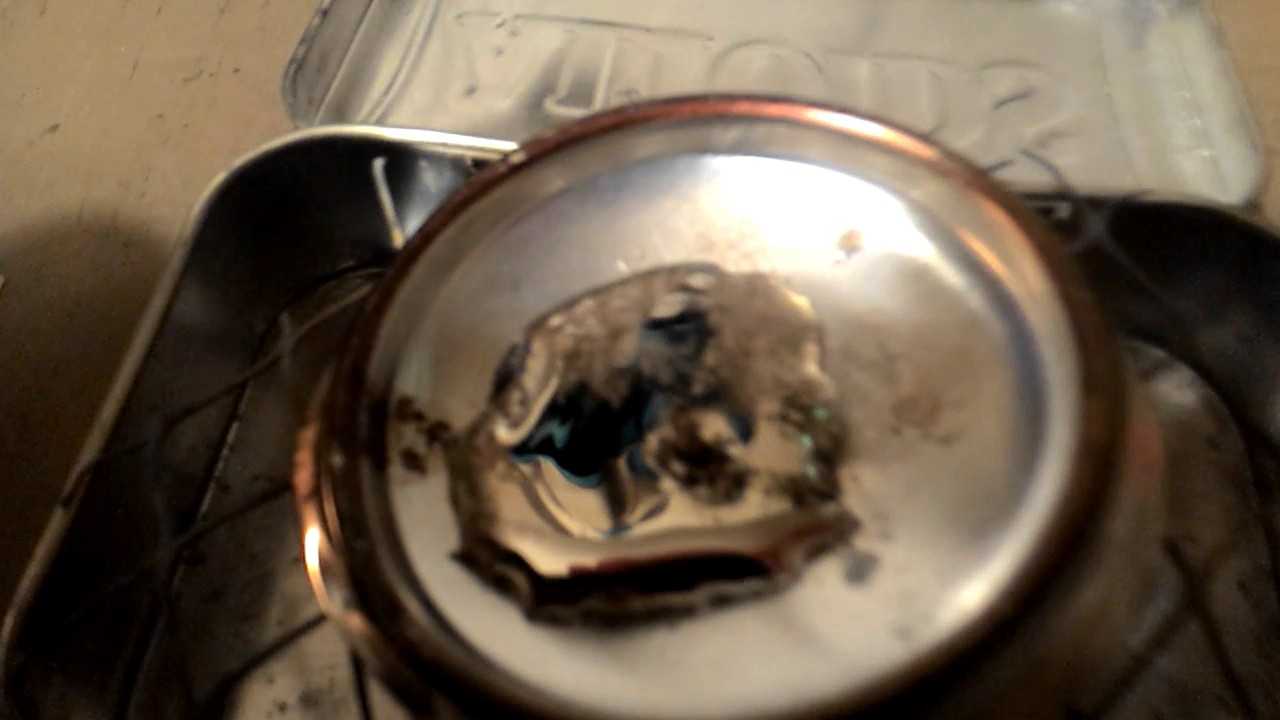 The Pocket Furnace Melting Tin! - YouTube