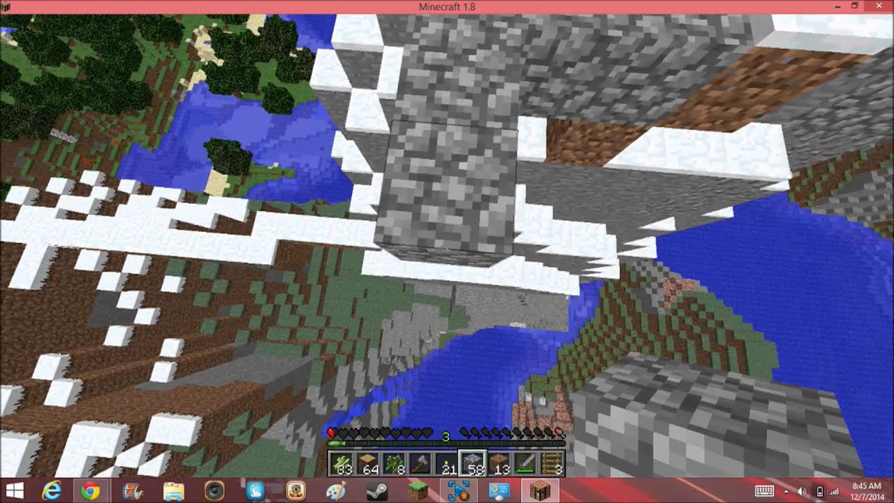 Minecraft Survival Part 2 "LETS BUILD" - YouTube