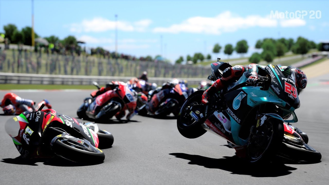 MotoGP 20 Crash Compilation | Ten Minute #15 - YouTube