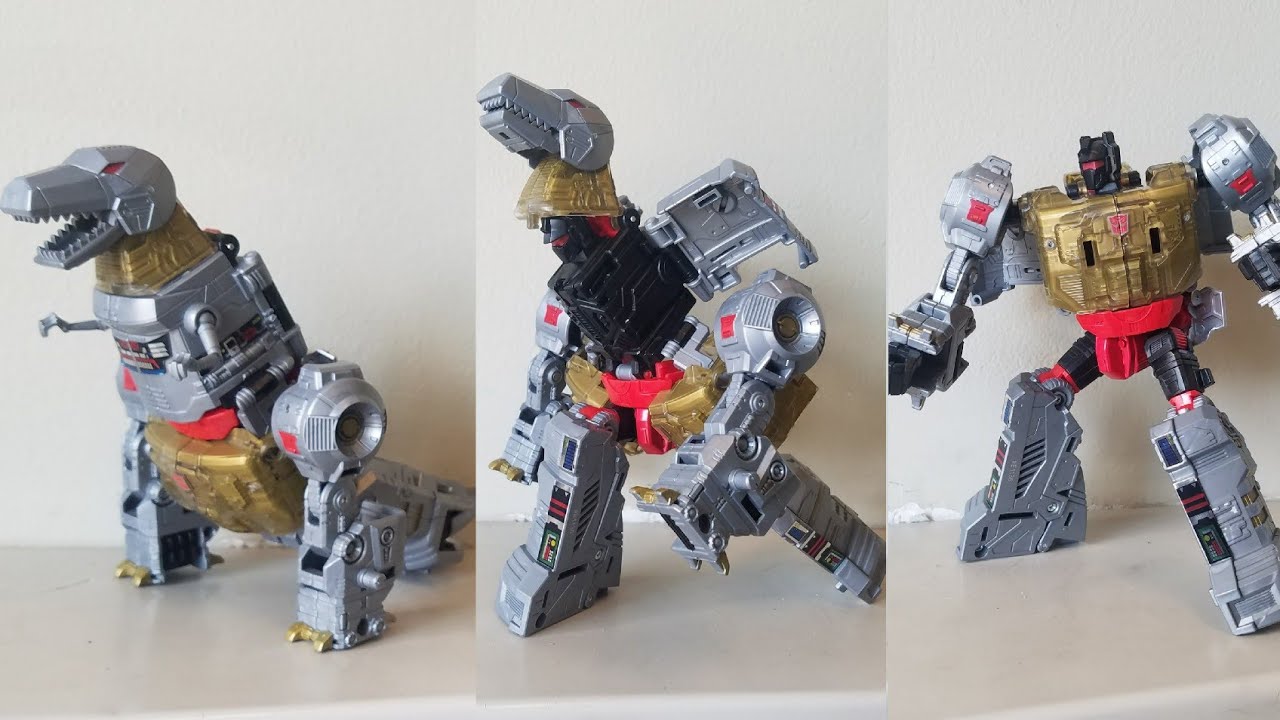 GRIMLOCK!! Power of the Primes!! Smithy's Transformers review - YouTube