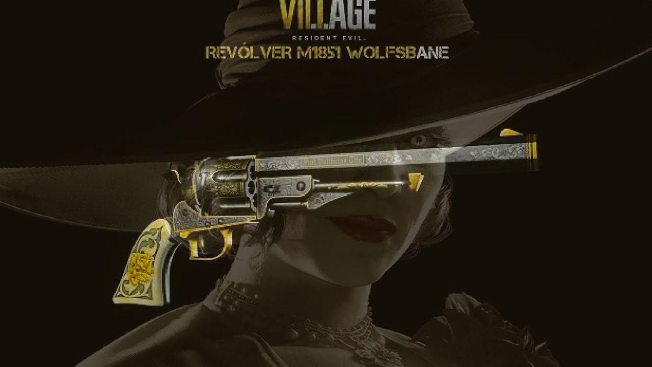 Resident Evil 8 Lady Dimitrescu Boss Fight (Wolfsbane Revolver) - YouTube