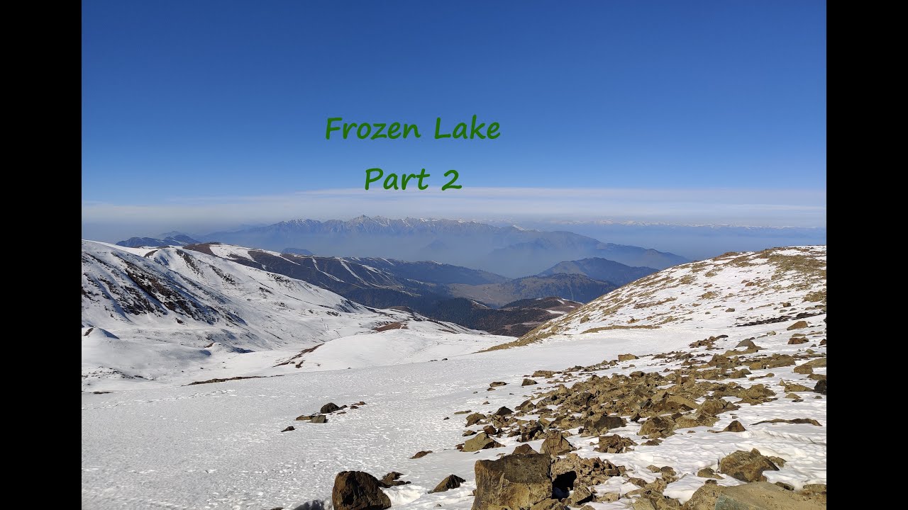 Trek to Alpather frozen lake | Part 2 | Gulmarg - YouTube