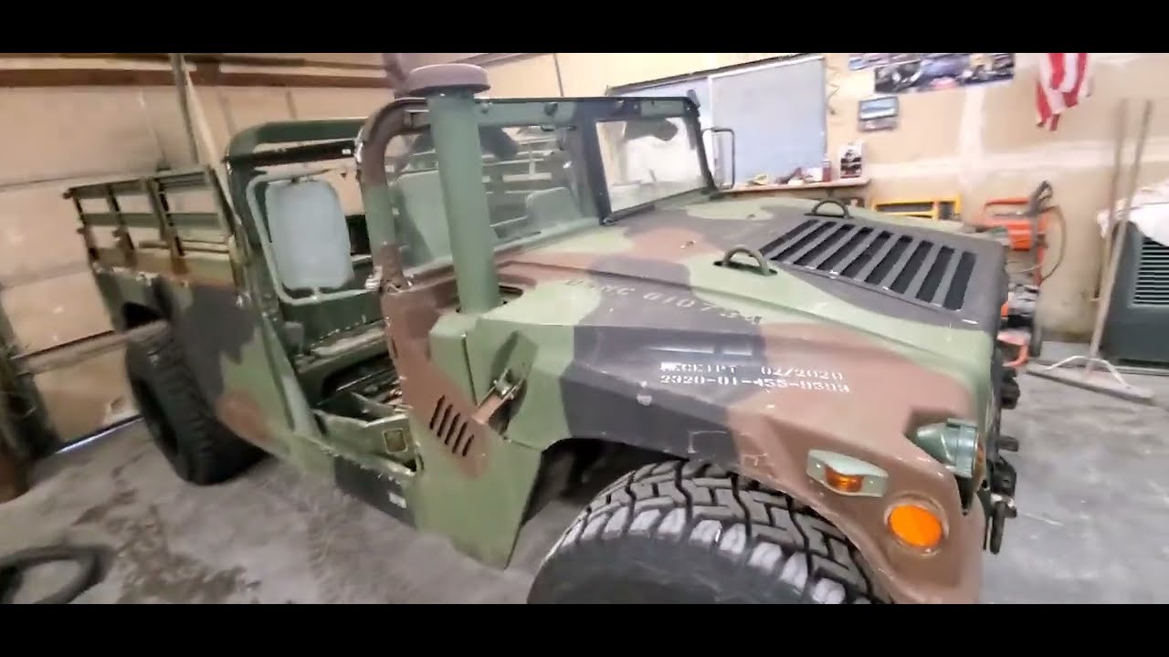 USMC Humvee Make over PT 1.. - YouTube