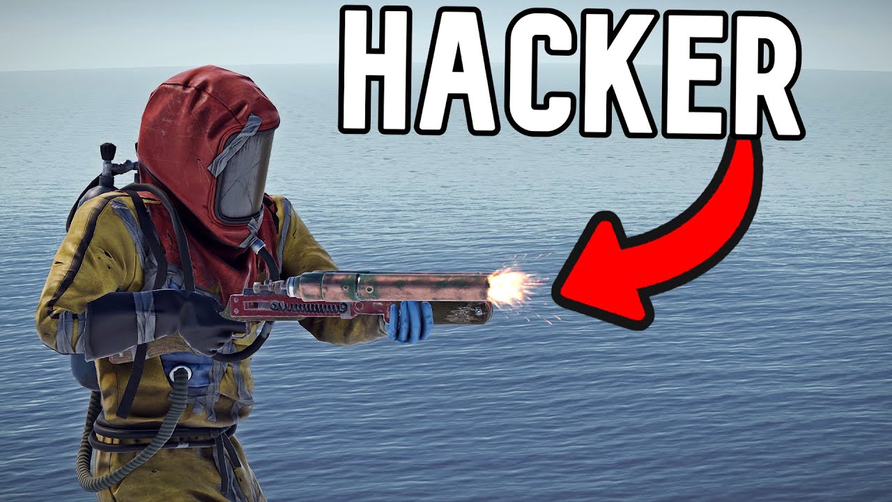 The Automatic Flying Shotgun! - Rust Admin - YouTube