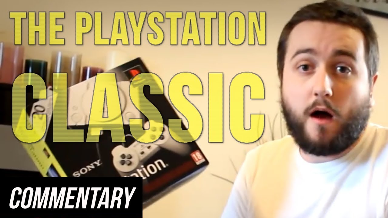 [Blind Reaction] The Playstation Classic - Caddicarus - YouTube