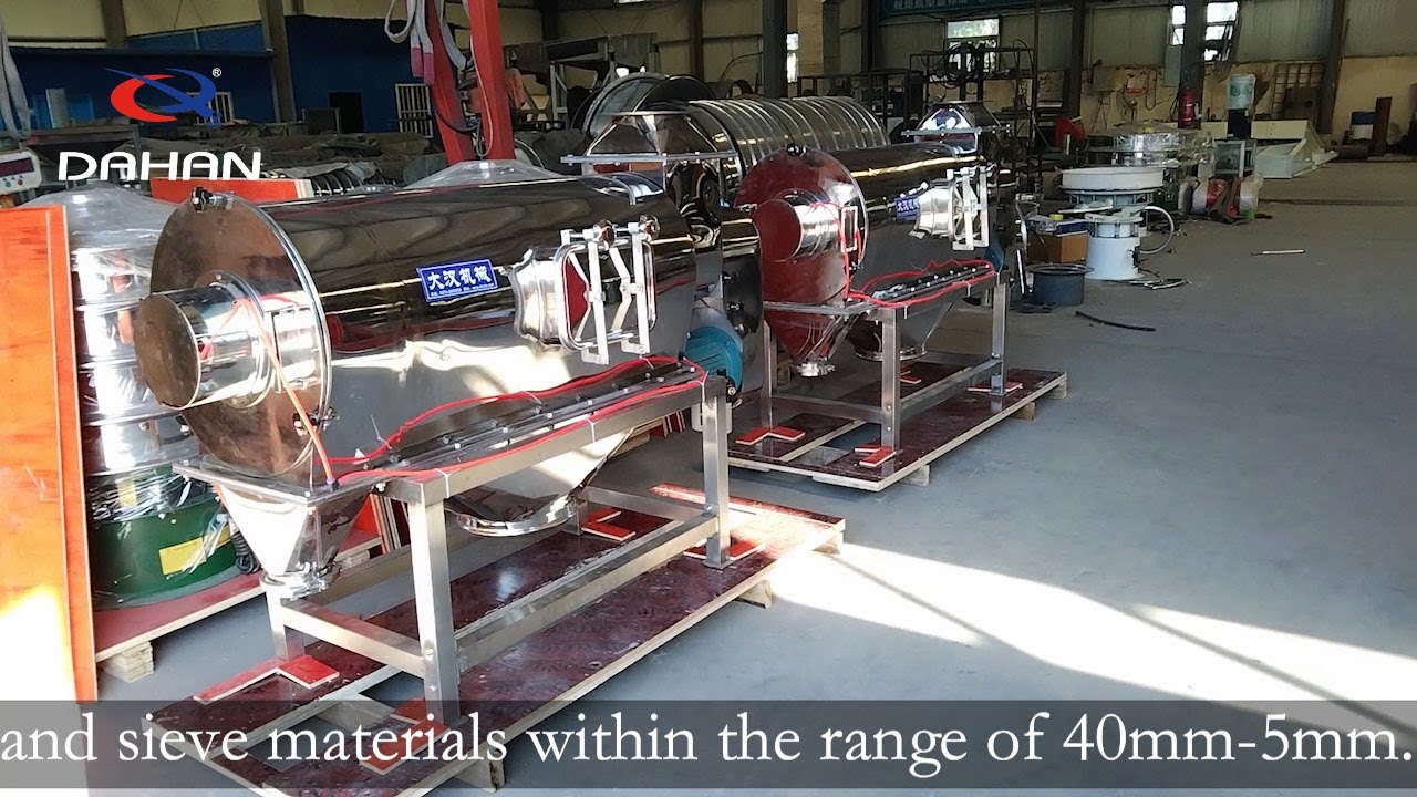 Soybean Flour Centrifugal Screening Machine - YouTube