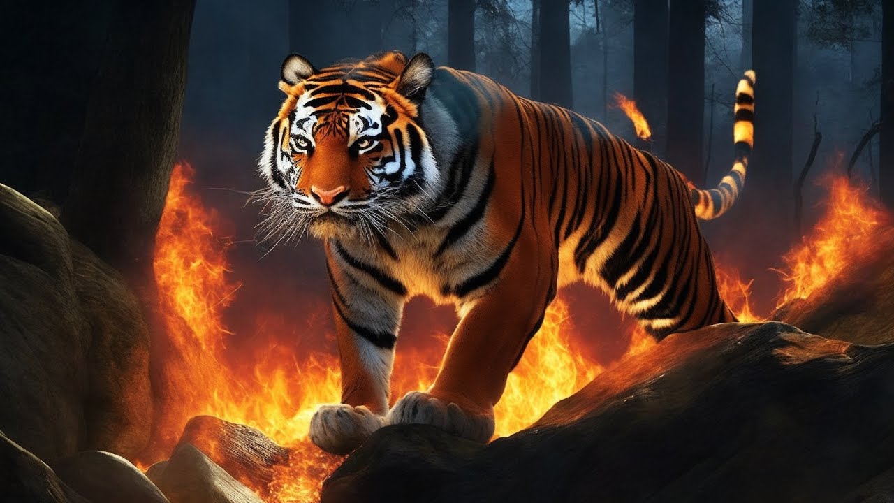 The Tyger by William Blake - Visual Poetry - YouTube