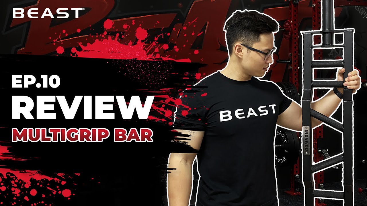 Thanh đòn nào tập gym tốt nhất? - Tập 10: REVIEW MULTIGRIP BAR | Beast Strength Review - YouTube