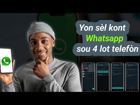 Fason pou itilize yon kont whatsapp sou plizyè telefòn | Dalex-Unlocker