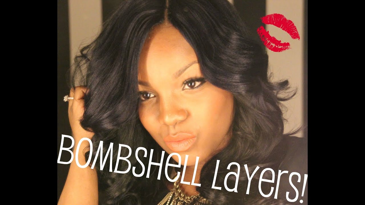 How to: Layer your weave / u-part wig - YouTube