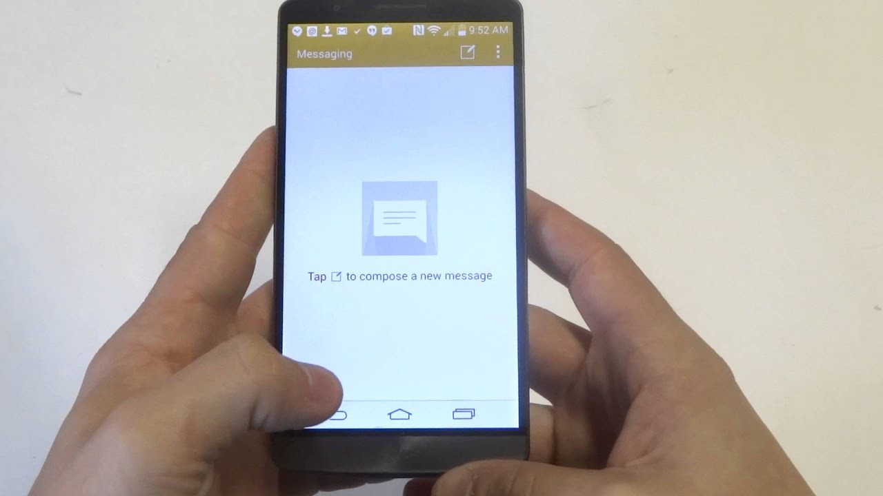 LG G3: Not Receiving Text Messages - Fliptroniks.com - YouTube