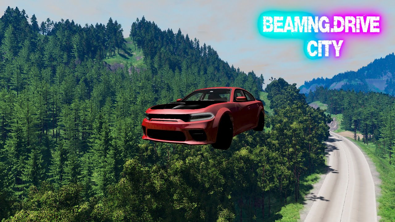 Car crash compilation BeamNG Drive Slow motion - YouTube