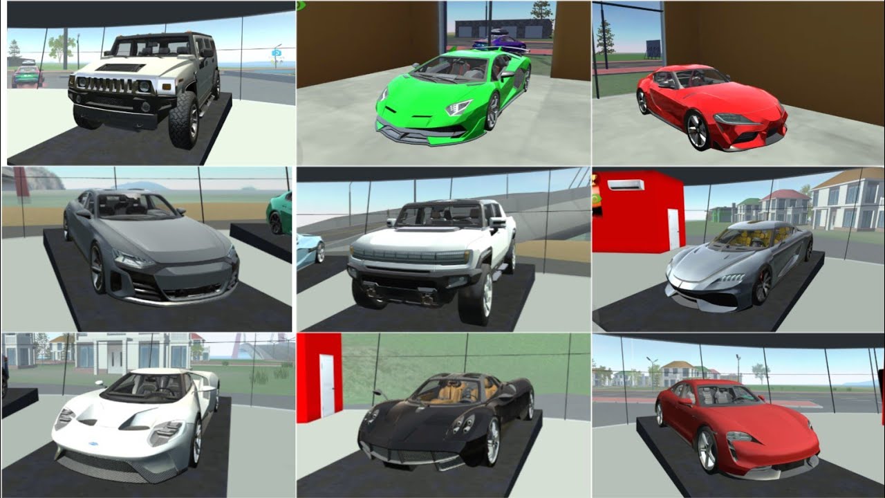 All car real names in car simulator 2 (Part 2) - YouTube