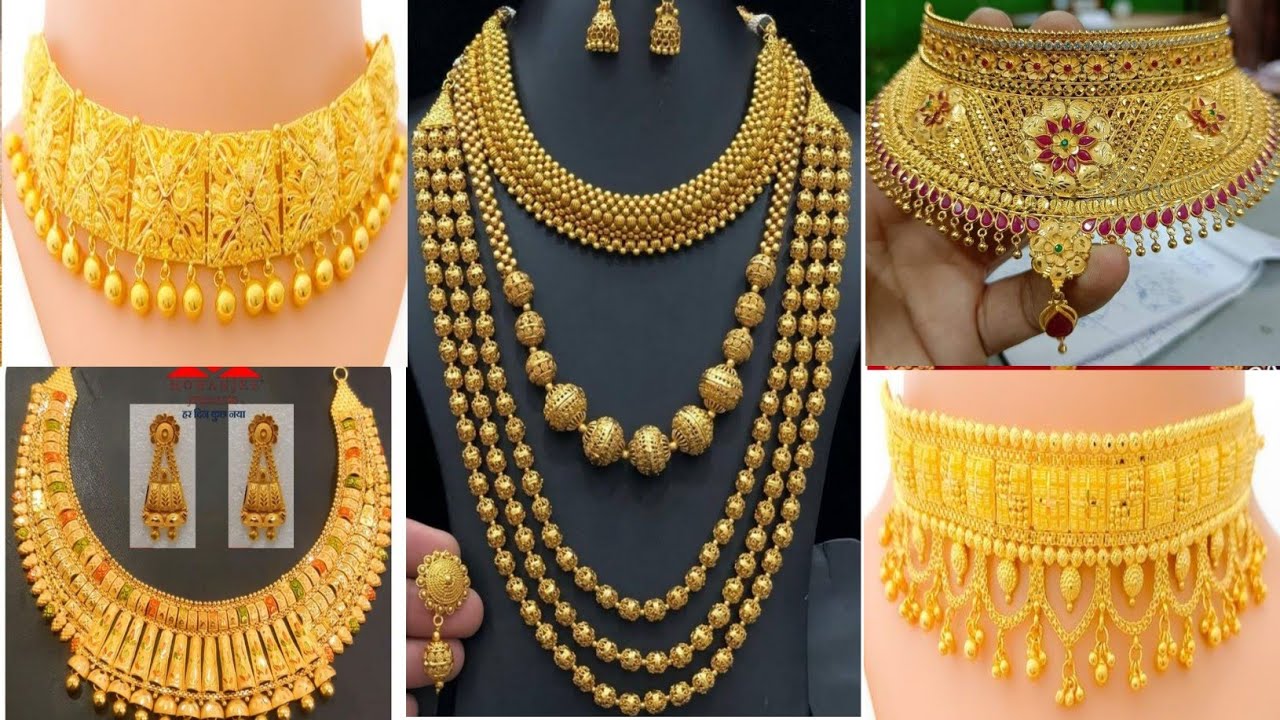 Different Different style Necklace designs || gold plated Necklace ...