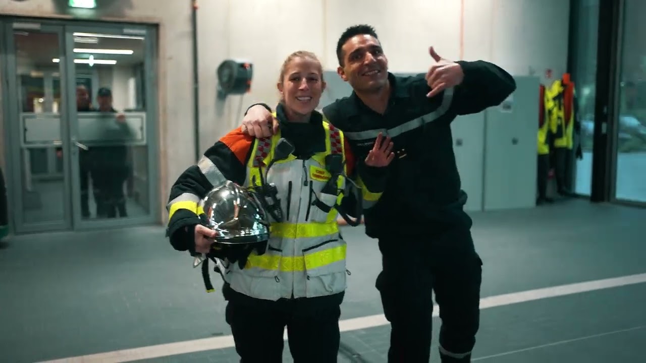 Firefighters commercial shoot - YouTube
