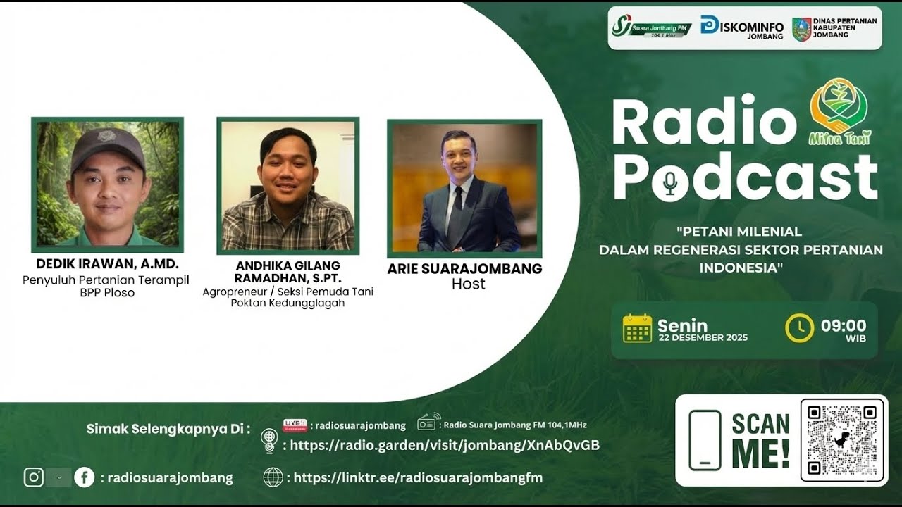 Petani Milenial Dalam Regenerasi Sektor Pertanian Indonesia - YouTube