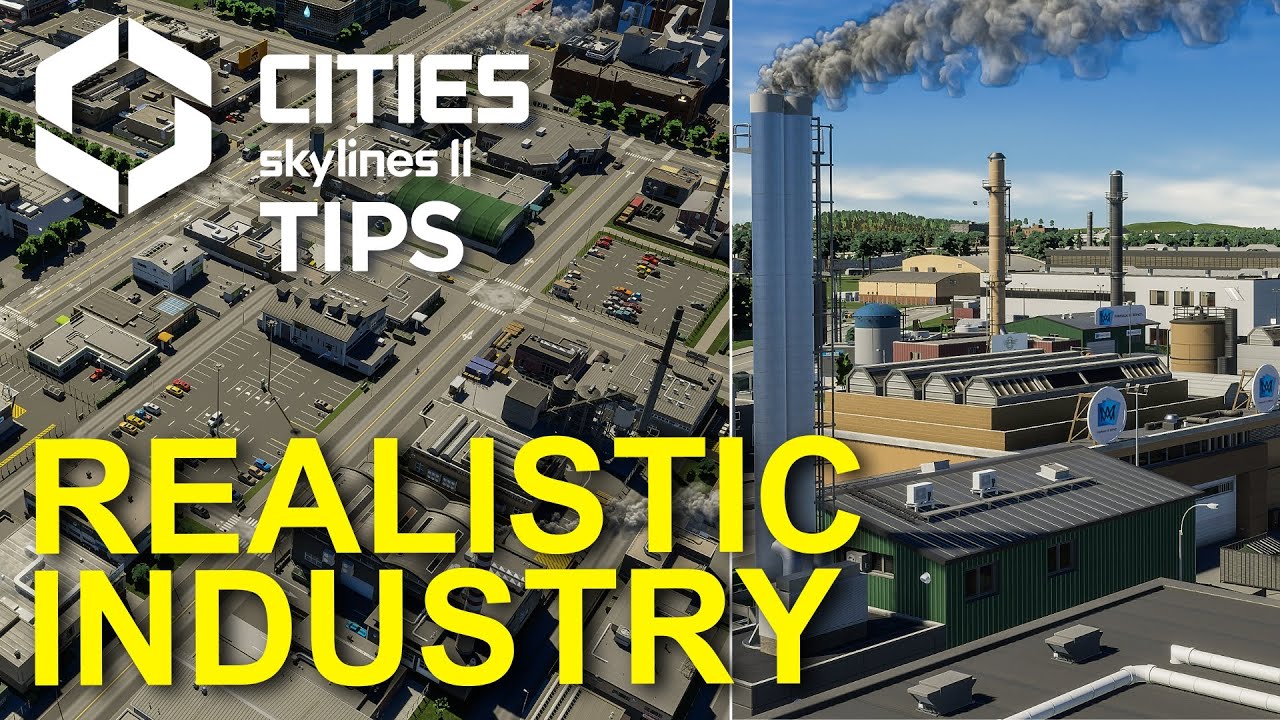 Next Level Industry Builds in Cities Skylines 2: Quick Tips - YouTube