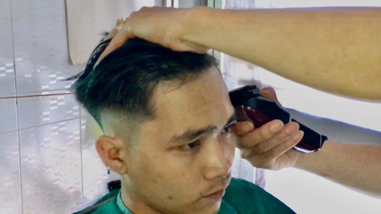 HAIRCUT, Simple Fade, Lowfade, Middle part , VULEE | Fade Đơn Giản ...