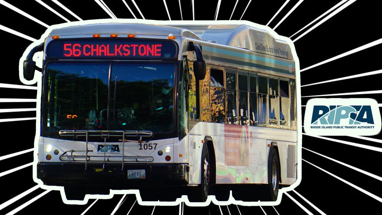 RIPTA Buses take over Providence - YouTube