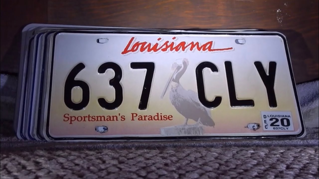 The License Plates Collection (19) - YouTube