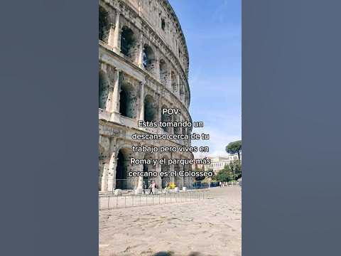POV: Vives en ROMA #italia #viajar #roma #colosseo - YouTube