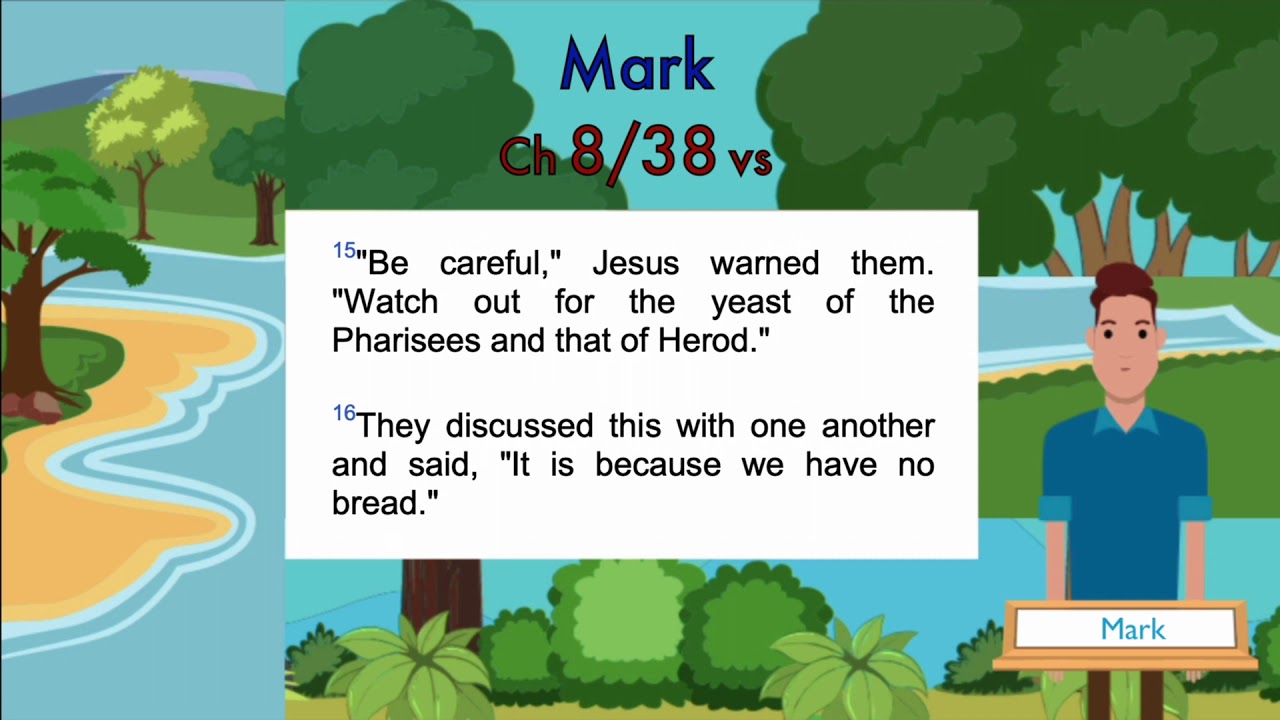 NIV Mark 08 (Take up your cross?) Pronunciation of Dalmanutha [dæ̀l me ...
